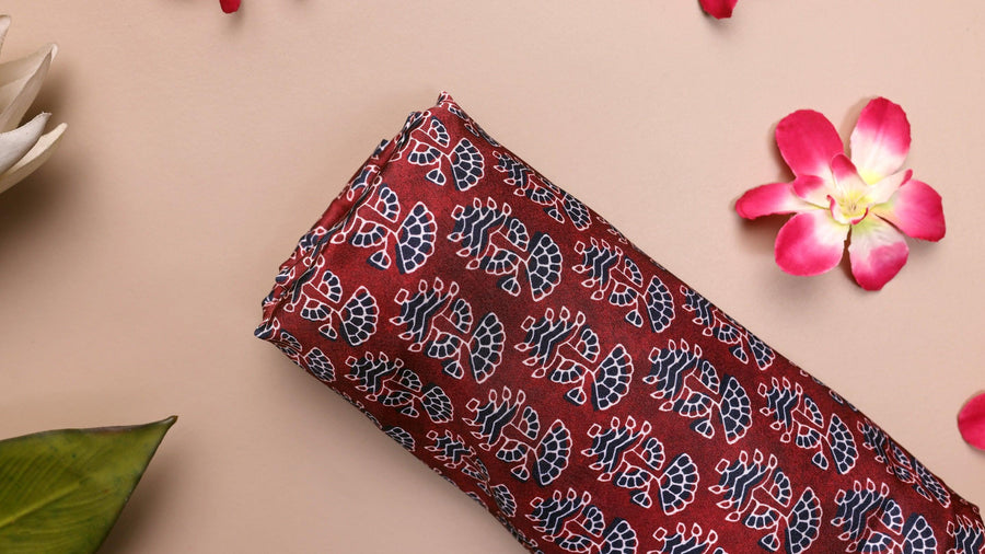 Damask Pattern | Fab Vogue Studio | India's #1 Printed Fabric Store ...