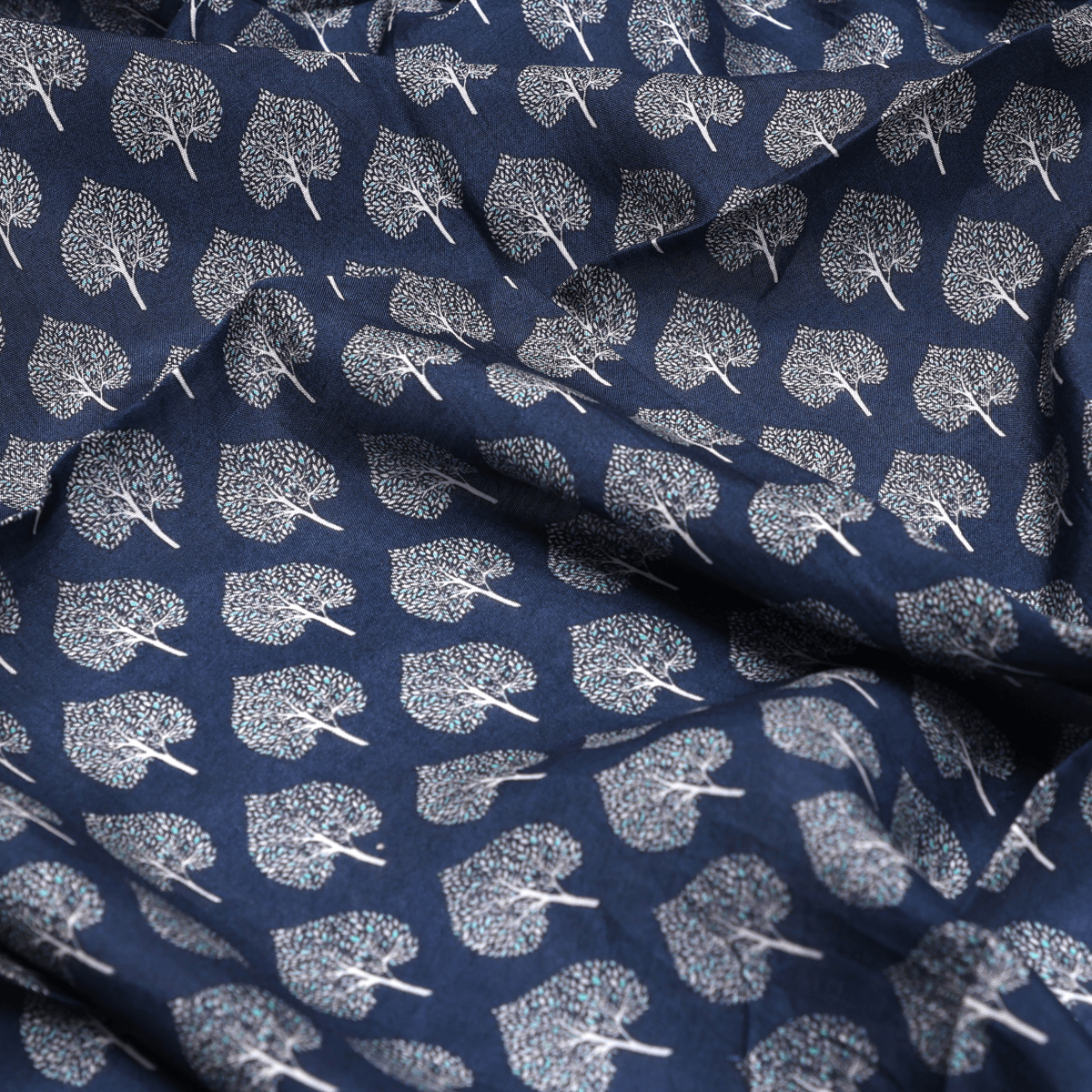Silk Crepe Printed Fabric | Flowing & Textured | FAB VOGUE Studio