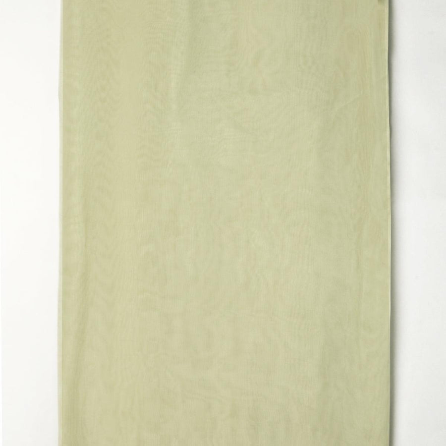 Buy Light Pista Colour Organza Saree Plain Dyed Fabric – FAB VOGUE Studio