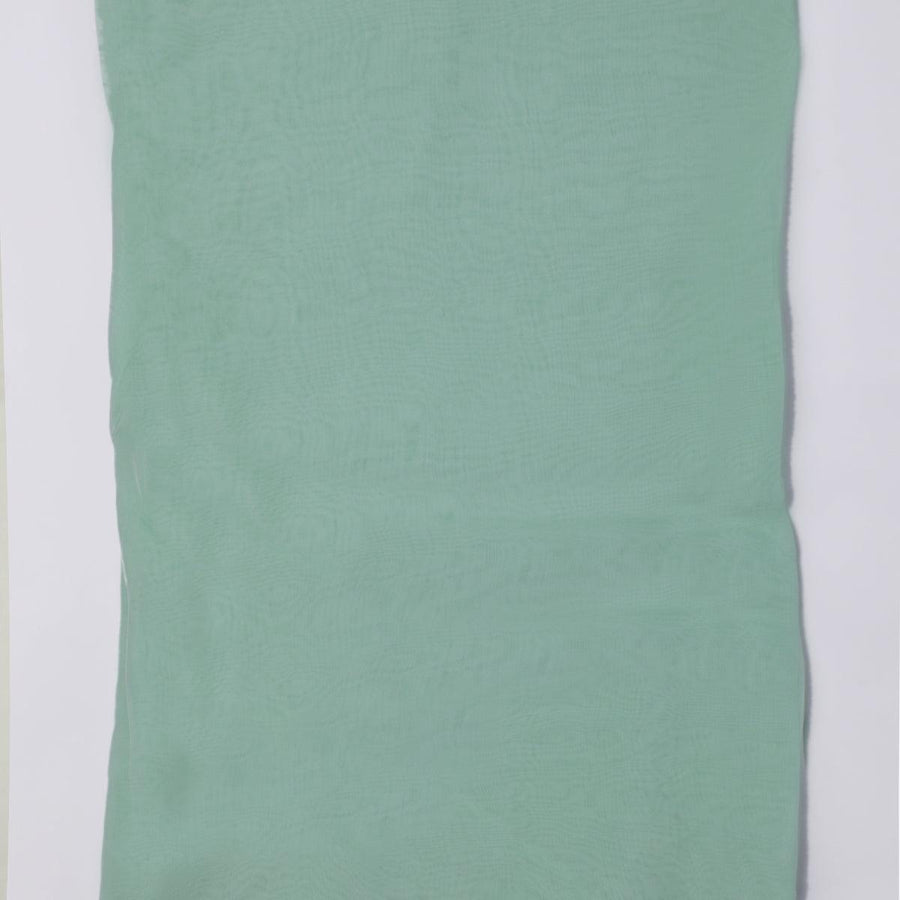 Buy Light Pista Green Colour Organza Top Plain Dyed Fabric – FAB VOGUE ...