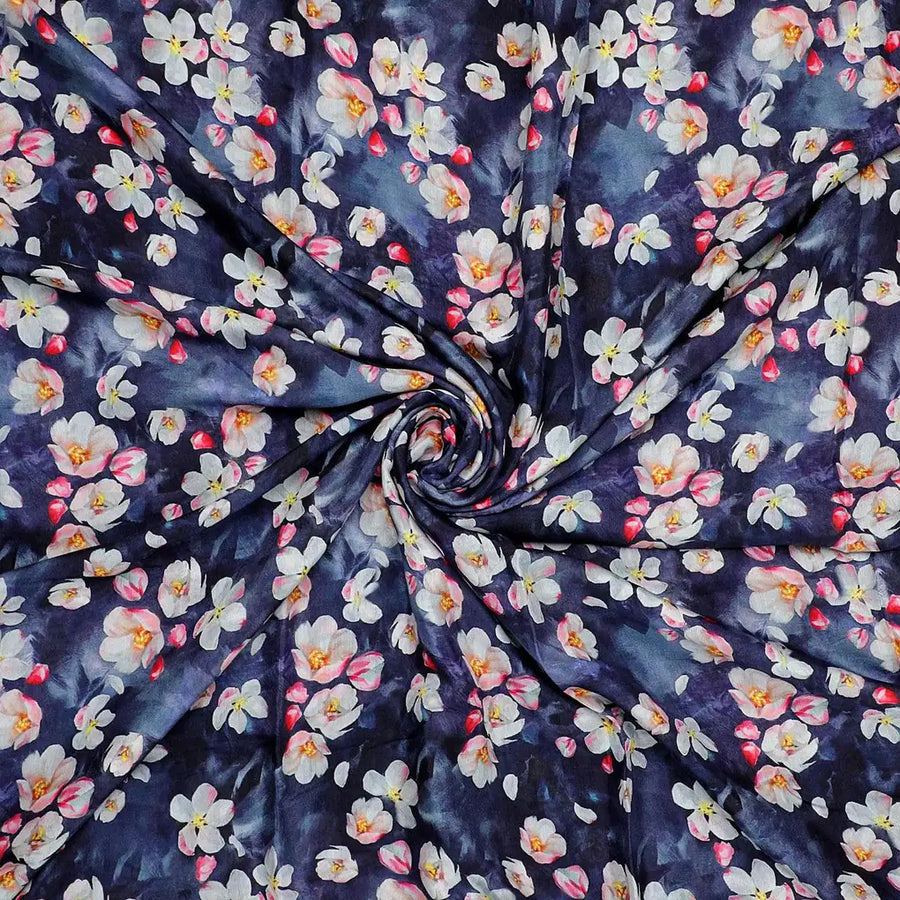 Pure Muslin Fabric | FAB VOGUE Studio | India's #1 Printed Fabric Store ...